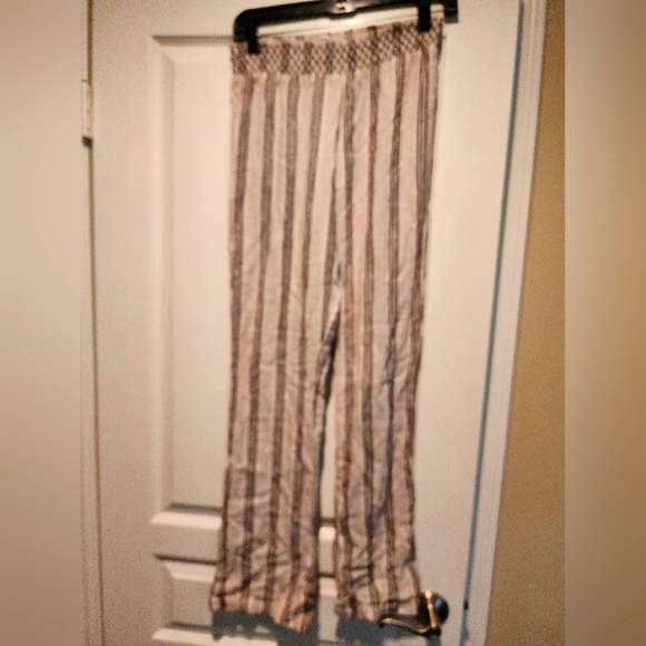 Full Tilt | Pants & Jumpsuits | Full Tilt Striped Linen Pants | Poshmark